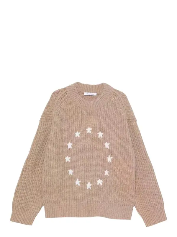ÉTUDES STUDIO Europa Round-neck Sweater - Neutrals
