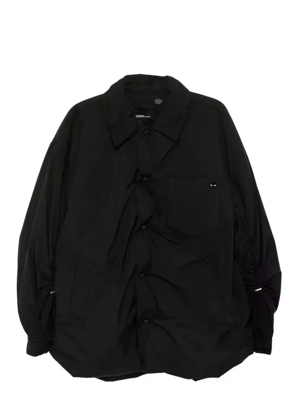 SONGZIO Ruched Padded Jacket - Black