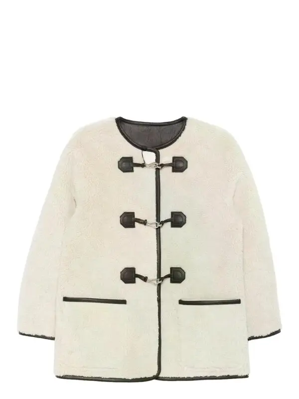 DUNST Toggle Jacket - White