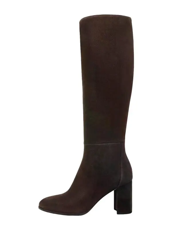 Vince Elora Block-heel Boot - Brown
