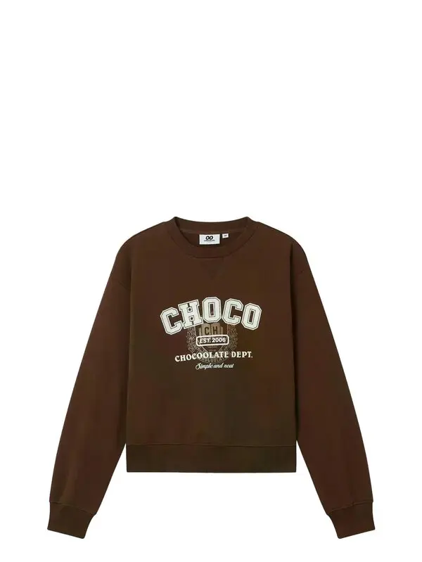 CHOCOOLATE Logo-print Sweatshirt - Brown