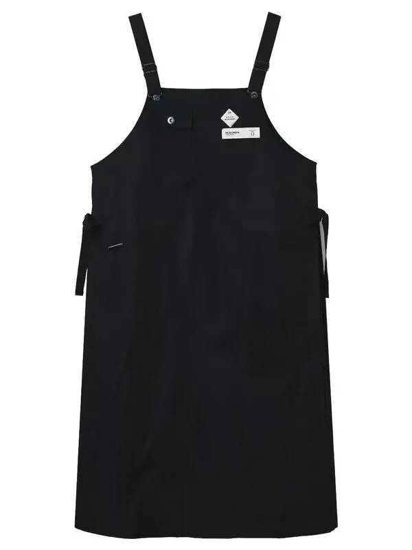 MUSIUM DIV. Logo-patch Midi Dress - Black