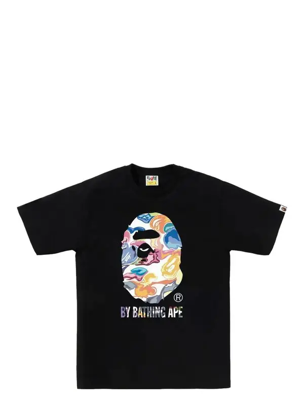 A BATHING APE Graphic T-shirt - Black