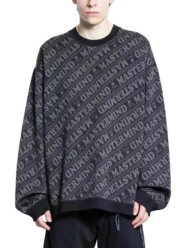 MASTERMIND WORLD Logo-print Sweatshirt - Black