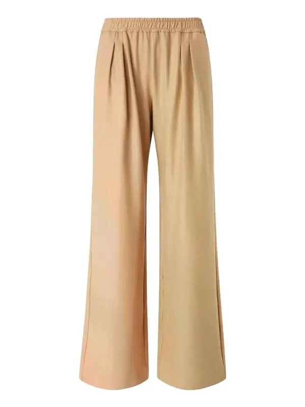 Pinko Pleated Elastic-waist Trousers - Neutrals