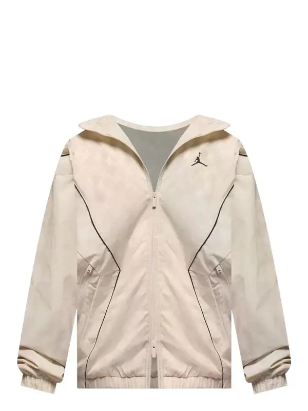 JORDAN Logo-embroidered Jacket - Neutrals