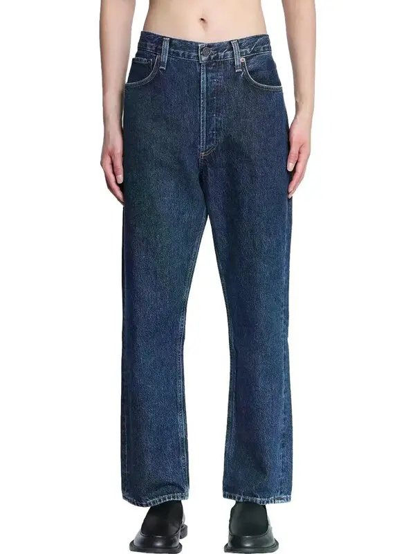 AGOLDE Cotton Five-pocket Jeans - Blue
