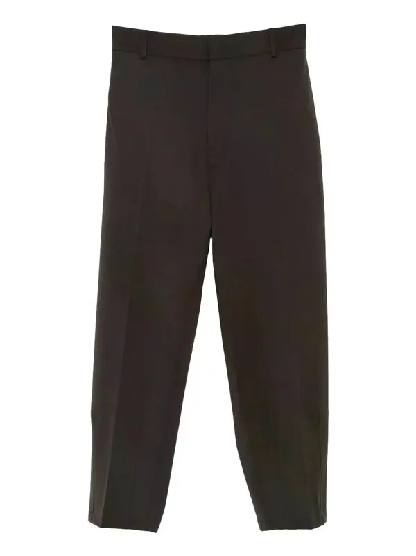GRIFONI Pressed-crease Trousers - Grey