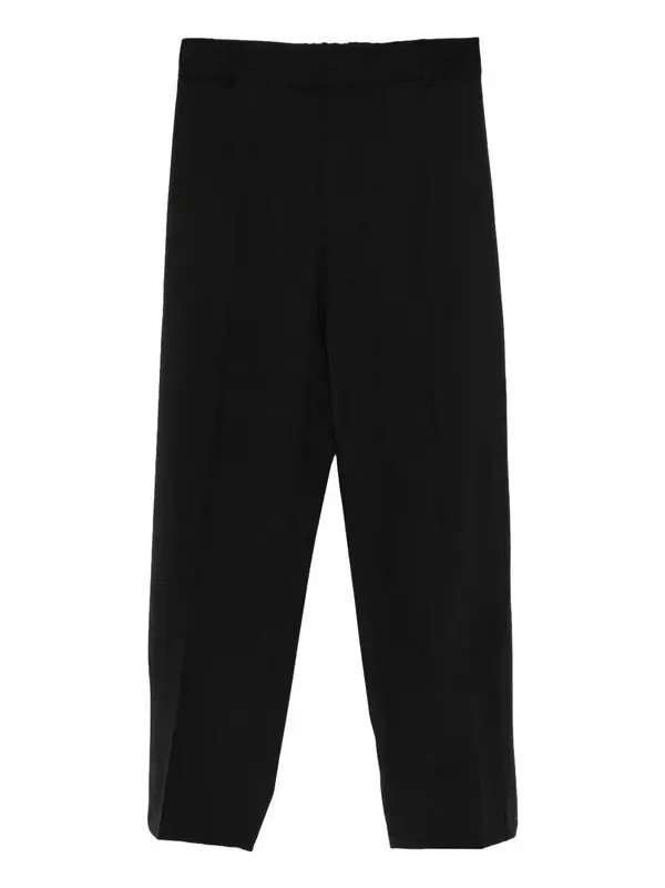 GRIFONI Elasticated-waist Trousers - Black