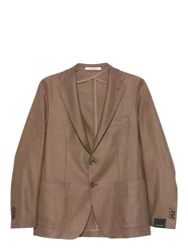 Tagliatore Single-breasted Jacket - Brown