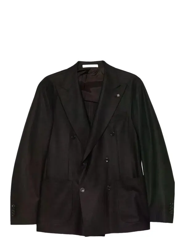 Tagliatore Double-breasted Blazer - Brown