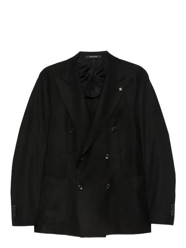 Tagliatore Double-breasted Blazer - Black