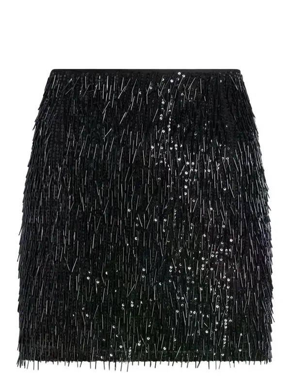 Cinq À Sept Leia Embellished Mini Skirt - Black