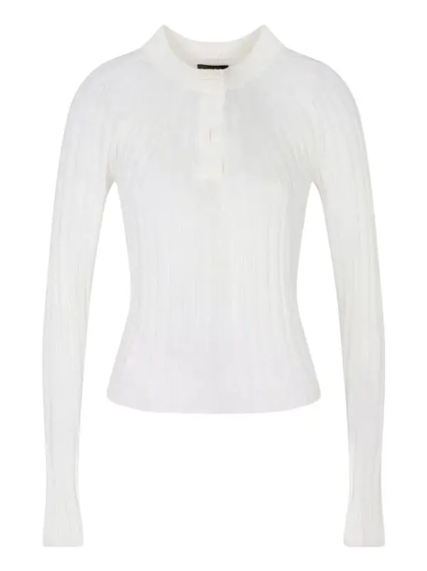 Giorgio Armani Long-sleeve Sweater - White