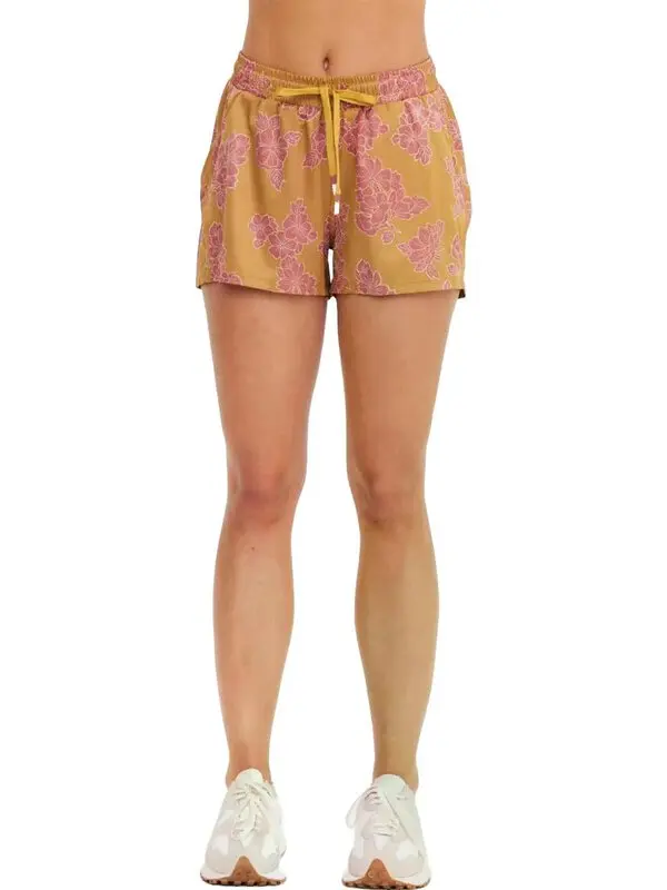 The Upside Lucky Run Shorts - Yellow