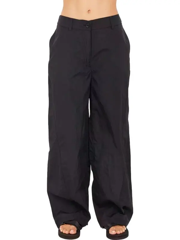 The Upside Estelle Barrel Trousers - Black