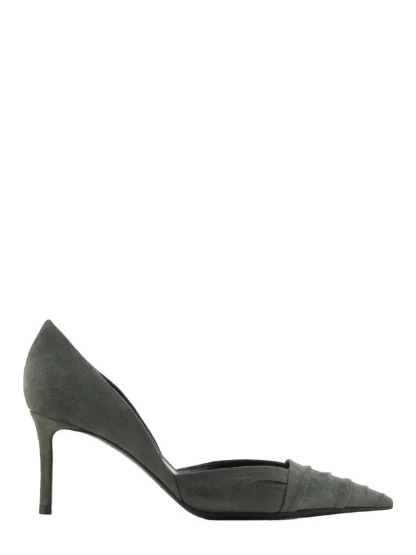 Giorgio Armani 70mm Pointed-toe Pumps - Green