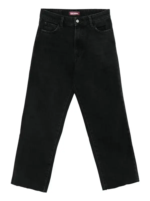 ICON DENIM LA Logo-patch Jeans - Black