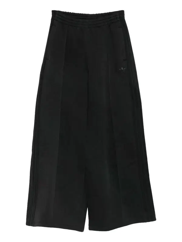 Adidas Three-stripe Logo Trousers - Black