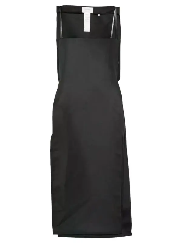 Sportmax Square-neck Long Dress - Black