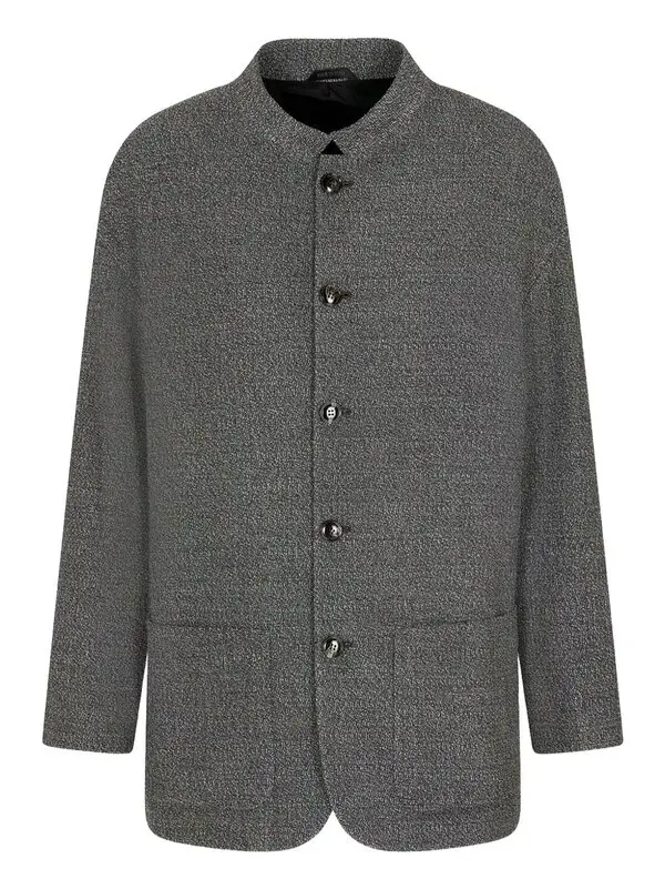Giorgio Armani Long-sleeve Blazer - Grey