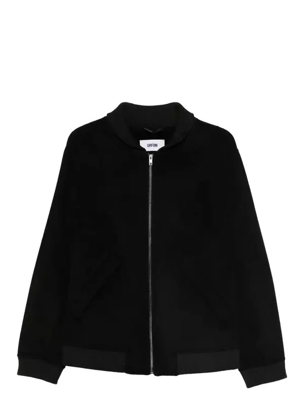 GRIFONI Bomber Jacket - Black