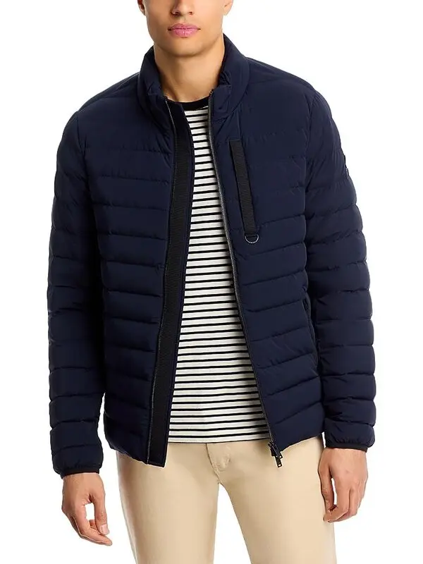 Moose Knuckles Laki Quilted Jacket - Navy