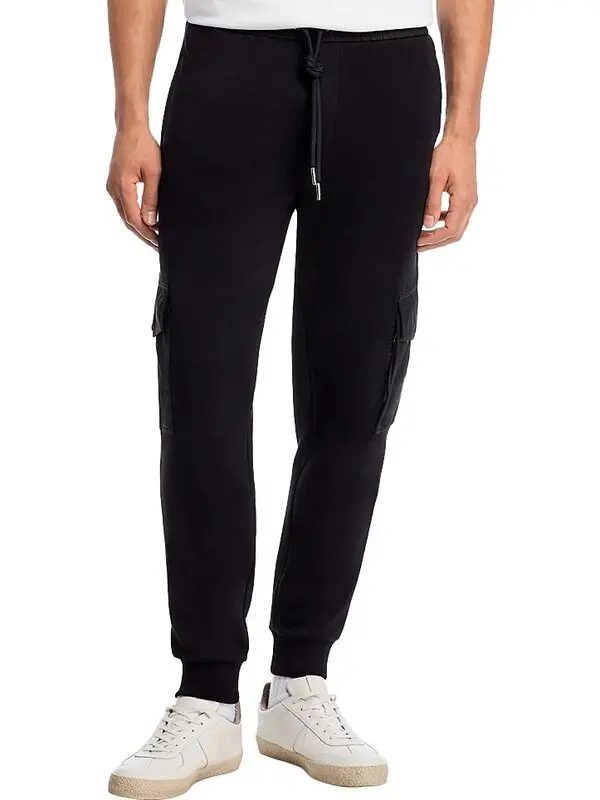 Moncler Cargo Sweatpants - Black