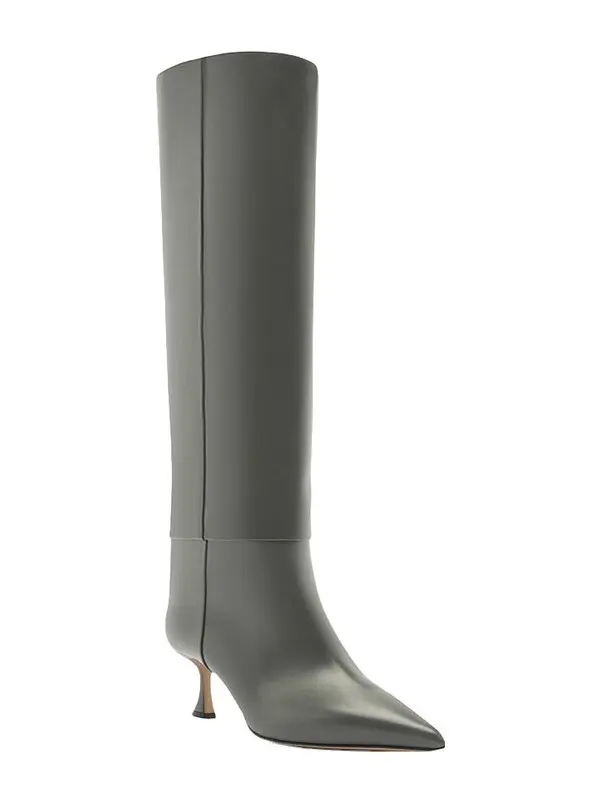 ALEXANDRE BIRMAN Brena Leather Boots - Cement