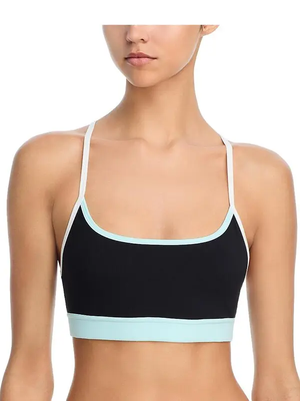 Splits59 Emerson Airweight Sports Bra - Black/ice