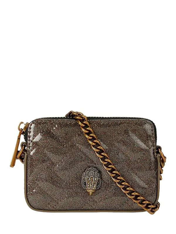 Kurt Geiger Kensington Micro Camera Crossbody - Rust/copper