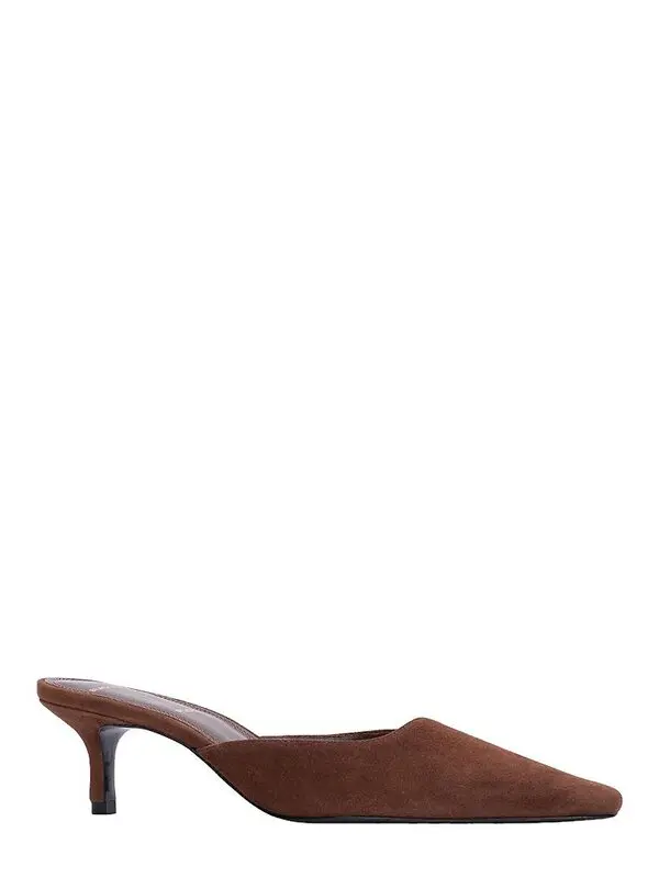 BLACK SUEDE STUDIO Pointed Pumps - Brownie