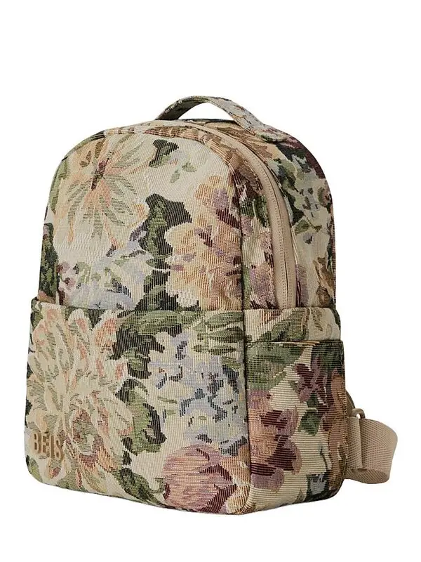 BEIS Tapestry Printed Mini Backpack - Vint Flor