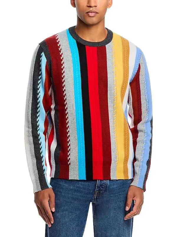 Paul Smith Wool & Cashmere Crewneck Sweater - Multi