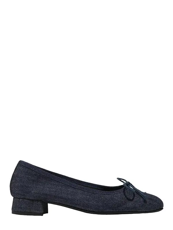 MARGAUX LONNBERG The Ada Pumps - Indigo Denim