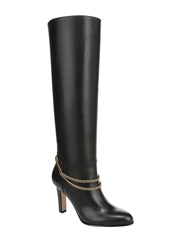 Veronica Beard Tarian Embellished Boots - Black