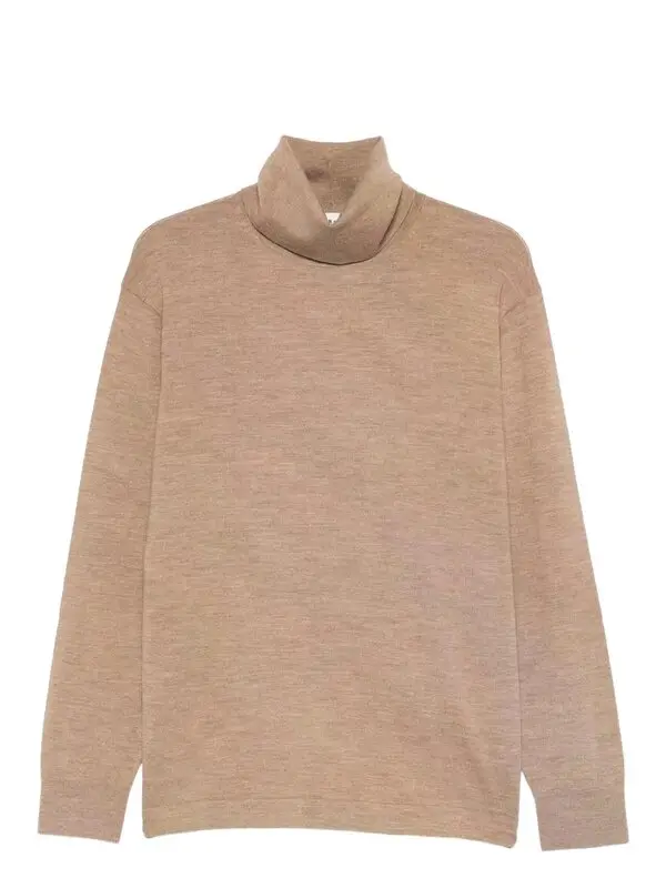 P.a.r.o.s.h Roll Neck Sweater - Brown