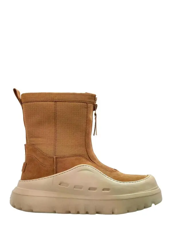 UGG Peakmod Suede Zip Boots - Brown