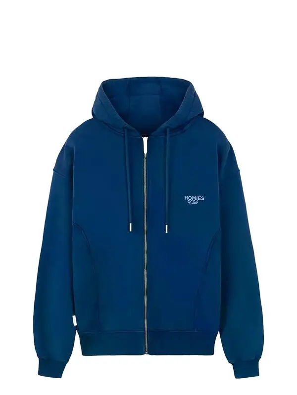 HOMIES MARBELLA Zip Hooded Jacket - Blue