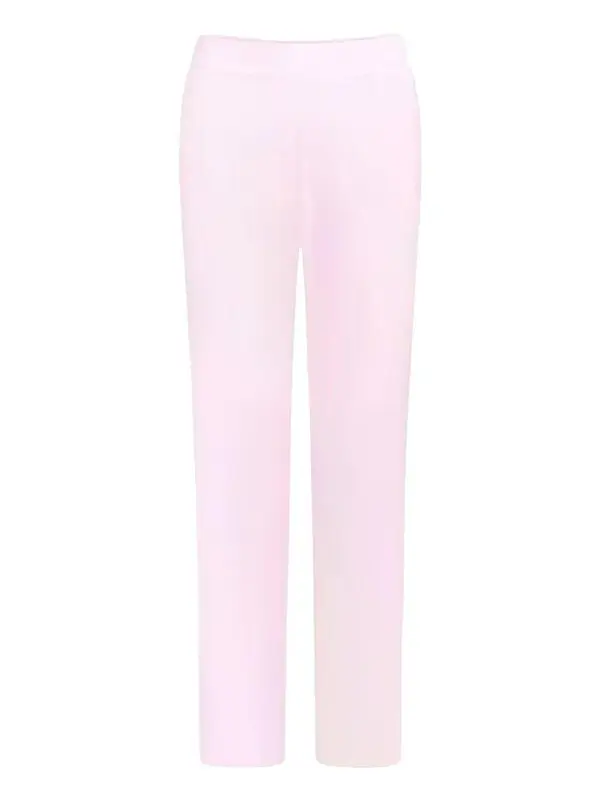 Rochas Elasticated-waistband Trousers - Pink