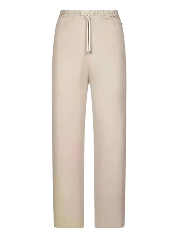 Agnona Drawstring Waist Trousers - Neutrals