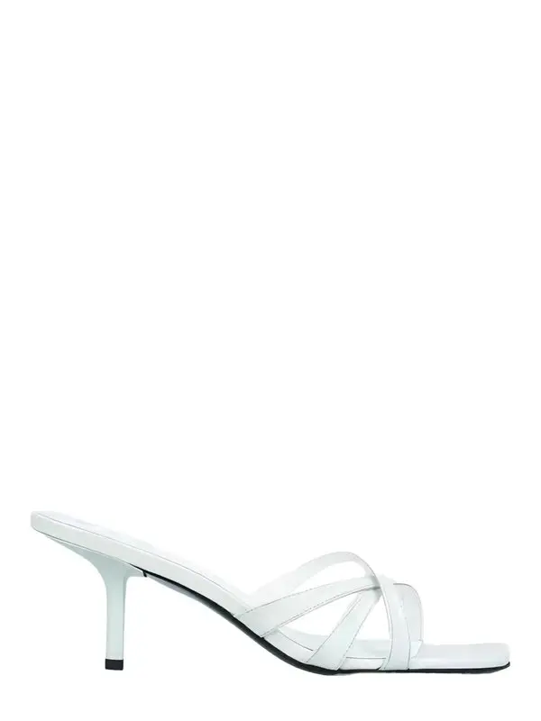 By Far Julie Criss-cross Sandals - White