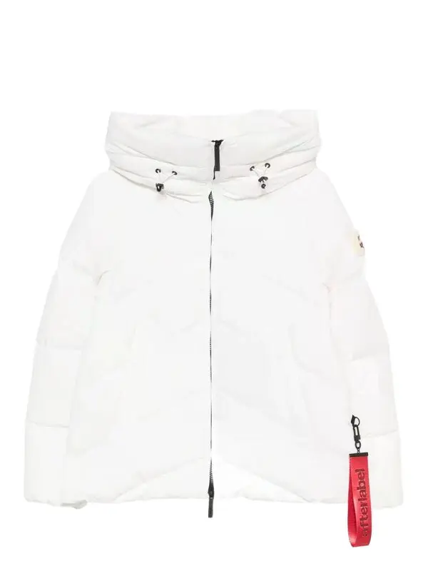 AFTER/LABEL Helsinki Hooded Padded Jacket - White