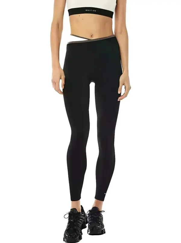 P.E Nation Status Logo Leggings - Black