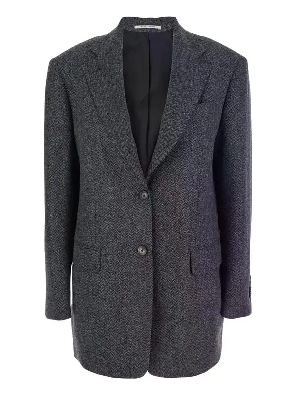 Tagliatore Notched Single-breasted Jacket - Grey