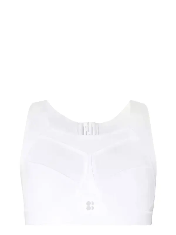 Sweaty Betty Zero Gravity Padded Running Sports Bra - White