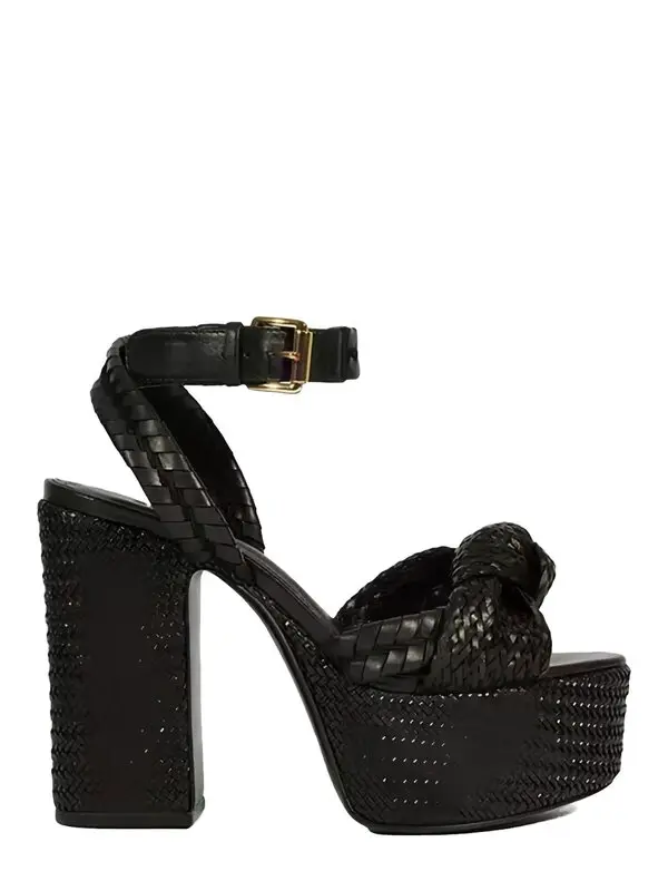 Schutz 120mm Khari Platform Sandals - Black