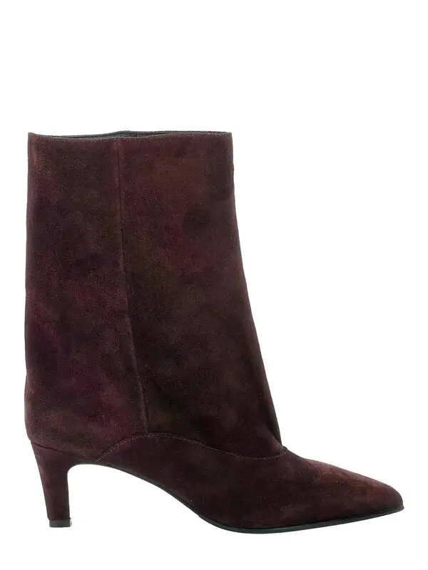 STRATEGIA SHOES Joelle Pointed Ankle Boots - Brown