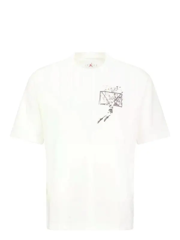 JORDAN Graphic-print T-shirt - Neutrals