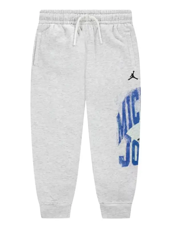 JORDAN Logo-detail Track Pants - Grey